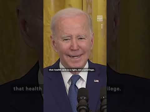 Biden Celebrates the Affordable Care Act's 13th Anniversary