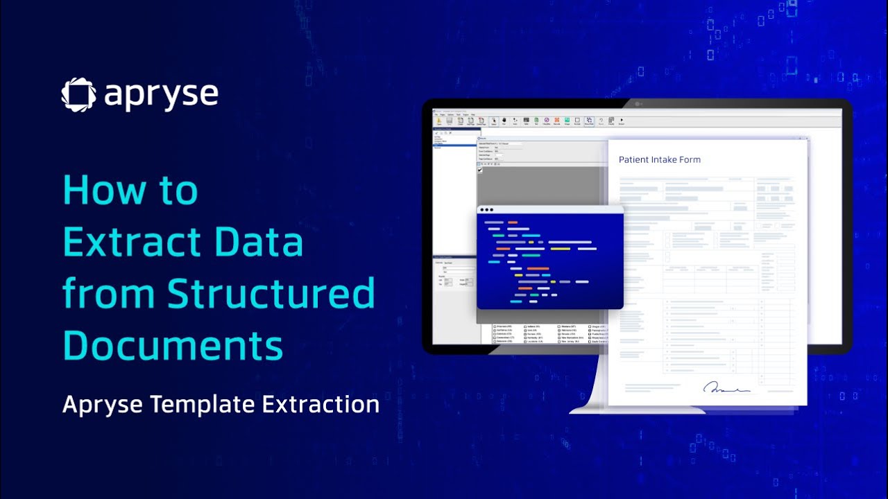 How to Extract Data from Structured Documents | Apryse Template Extraction