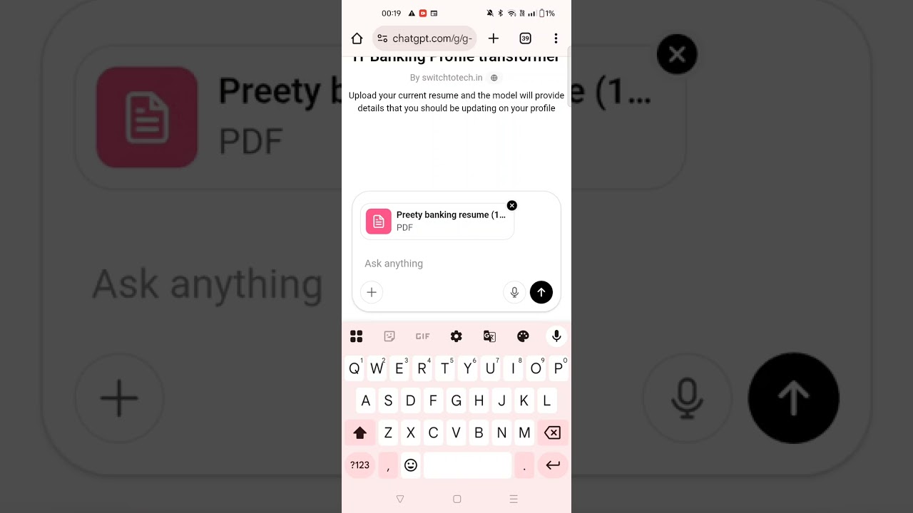 Transform Linkedin - From Banking professional to IT banking consultant #placement