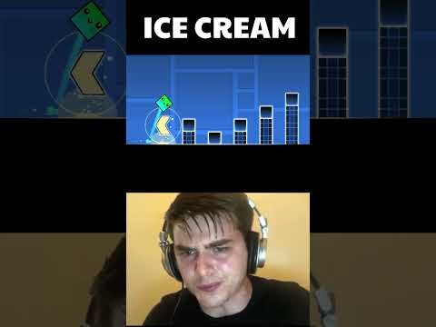 Geometry Dash: Ice Cream 😱 #shorts