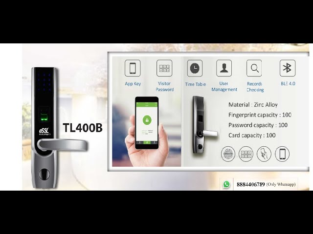 Door Locking System - L5000 Fingerprint Door lock System Distributor ...