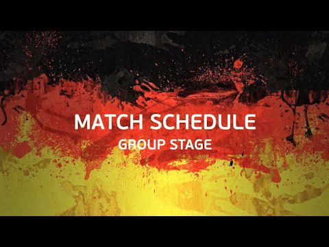 UEFA Euro 2024 - Group Stage Match Schedule