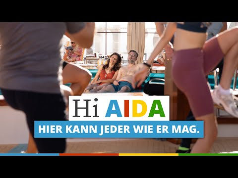 Hi AIDA | Hier kann jeder wie er mag.