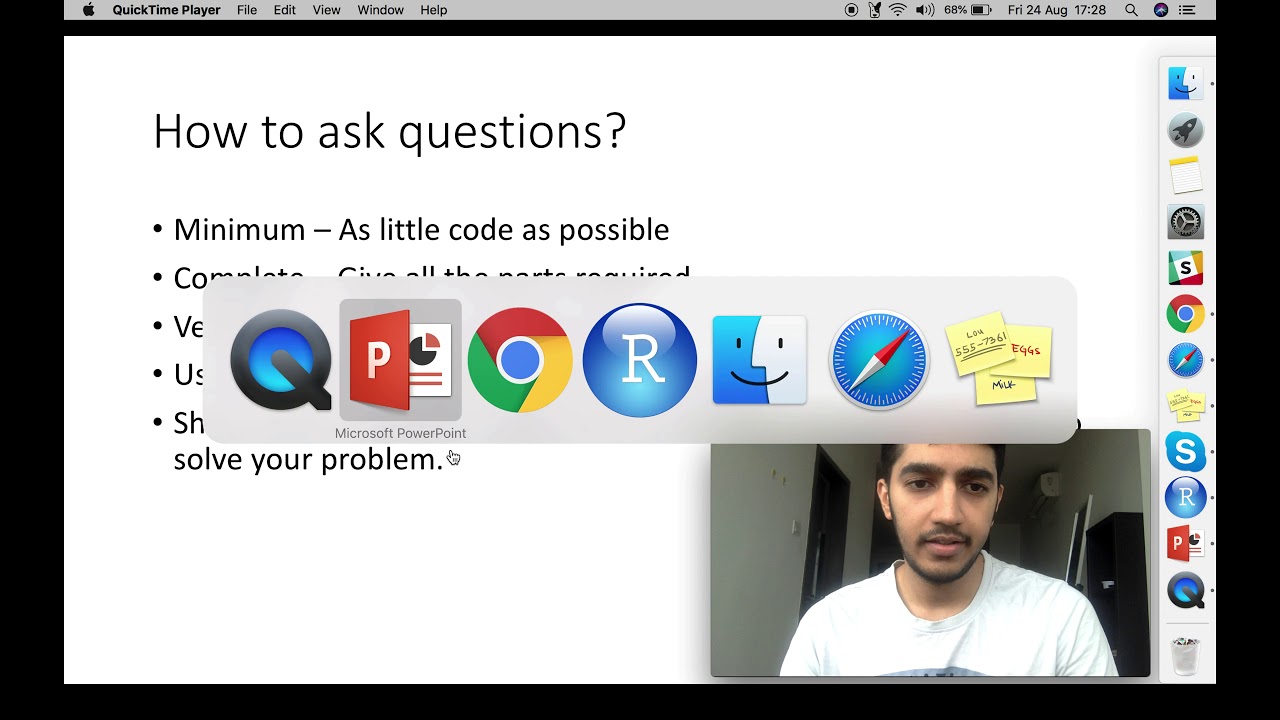 How to ask questions the right way on Stack Overflow Ft. - R