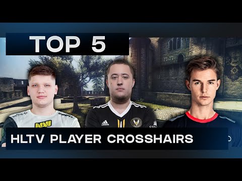 TOP 5 HLTV Player Crosshair (crosshair codes in description)