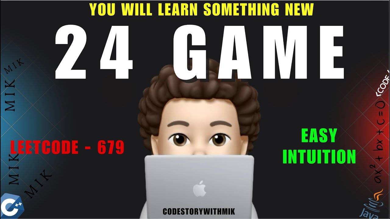 24 Game | Simple Intuition | Something to learn | Leetcode 679 | Google | codestorywithMIK