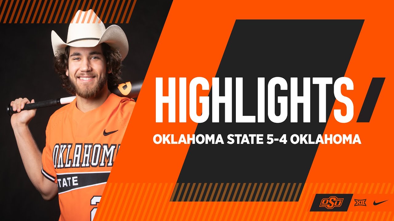 Walk-Off Winner | Oklahoma State 5-4 Oklahoma | Cowboy Baseball Highlights