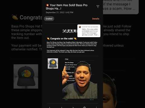 Don't click on any links from Grailed Buyers message. #Grailed #Grailedquestions #shorts