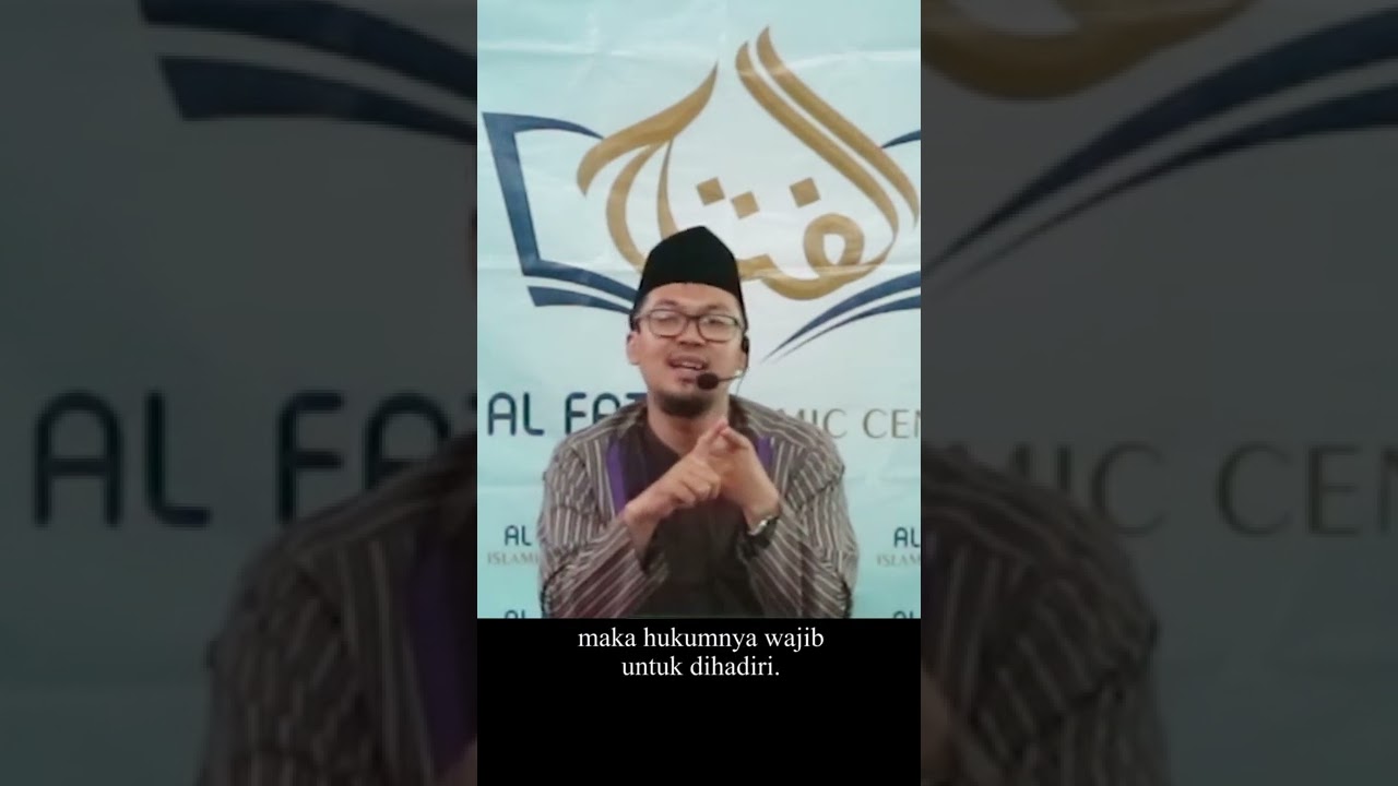 Part 1: The Obligation to Attend an Invitation