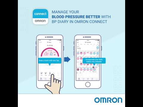 New & Advanced BP Diary feature @Omron Connect App. Download Today !