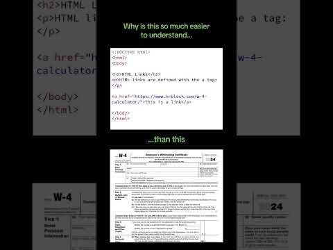 Check out our W4 calculator