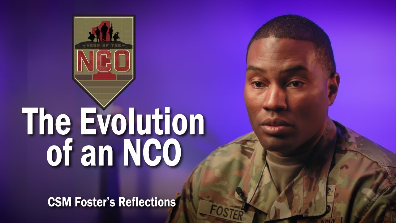 Being an NCO -- Yesterday & Today