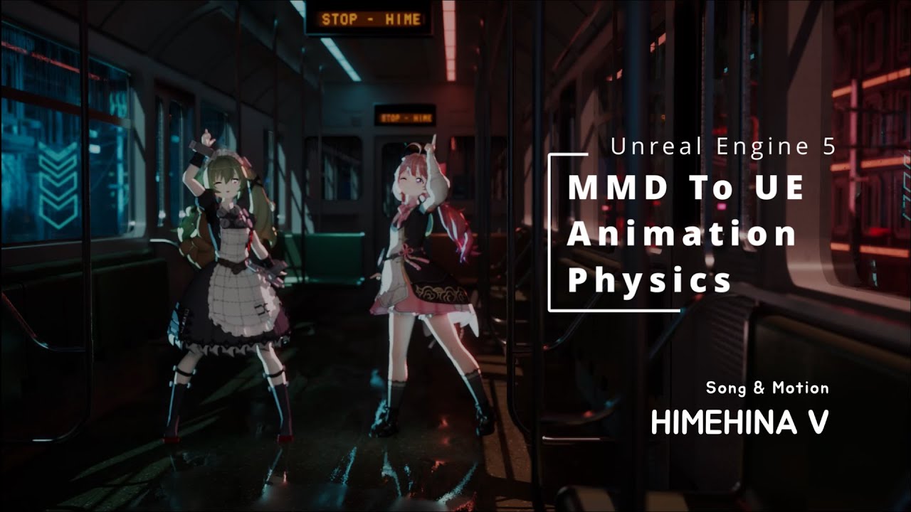 MMD Character to UE5 - Animation Workflow Breakdown