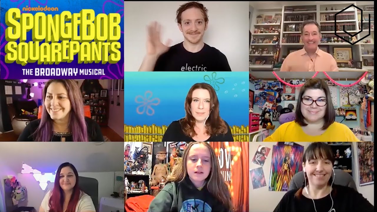 SpongeBob Tom Kenny and Ethan Slater FULL Interview The SpongeBob Musical: Live on Stage!