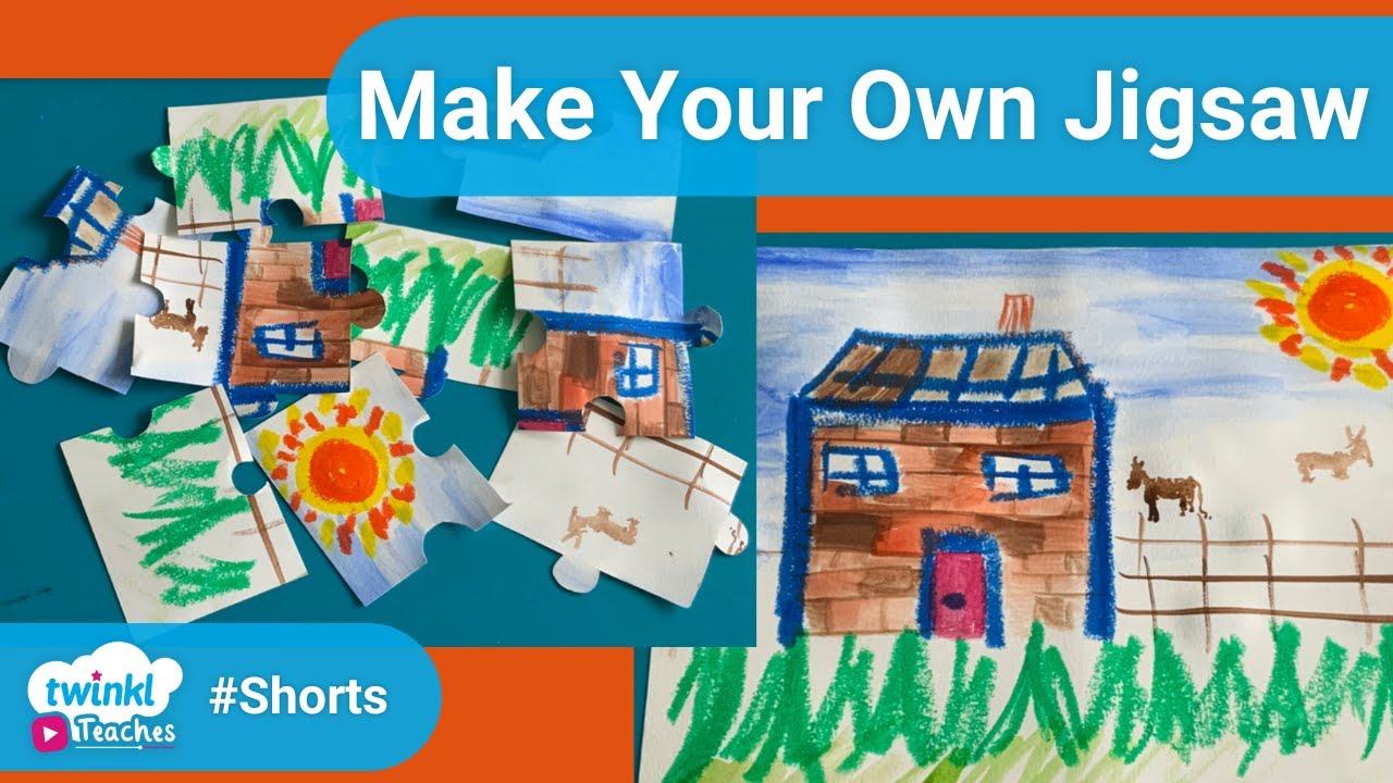 Make Your Own Jigsaw #Shorts