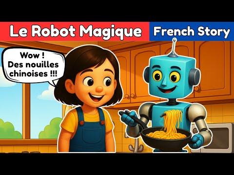 Le Robot Magique – French Short Story for Beginners | French Listening & Speaking Practice