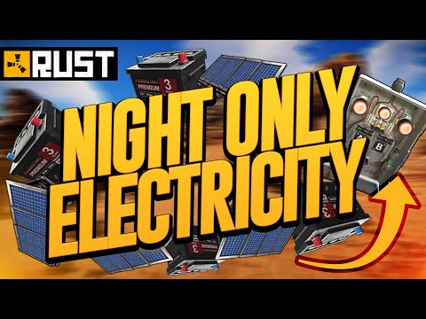 Steam Community :: Video :: Rust | Night-Time-Only Electricity (TUTORIAL)