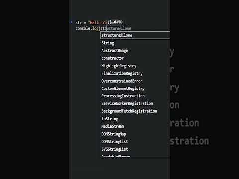 Reverse a String in Javascript #shorts