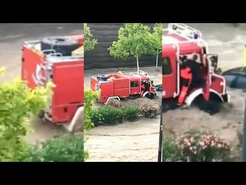 Flash Floods in Zaragoza Spain July 2023