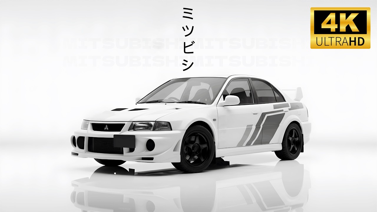 Mitsubishi Evo VI Live Wallpaper | 3 Hours 4K Ultra HD Screensaver
