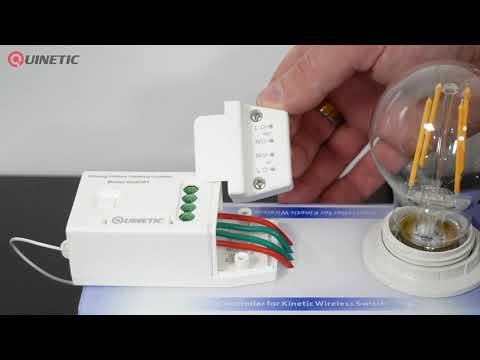 Quinetic QUR301 – 1 Amp Wireless Switch Receiver for Dimmer Switch
