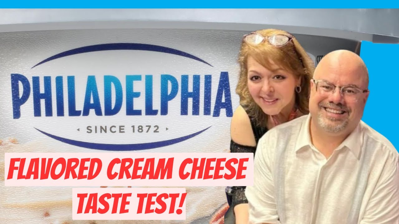 Flavored Philadelphia Cream Cheese!  Our Taste Test!