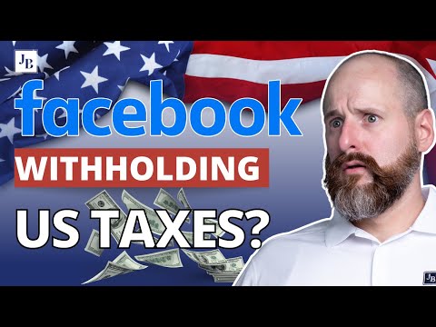 Facebook is withholding taxes on my ad spend?