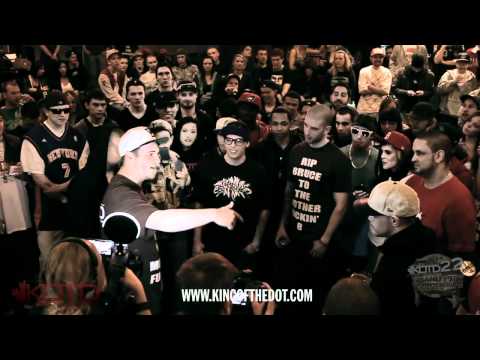 KOTD - Rap Battle - The Saurus / Illmac vs Sketch Menace / Nebula | #GP2011 R2