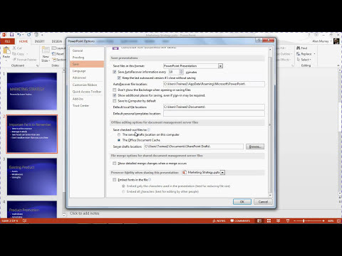 Embed Fonts in PowerPoint File
