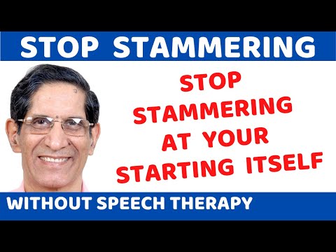✅134 How To Stop Stammering At Starting Itself WITHOUT Speech Therapy: MindGuru Dr.Sudhir Arora MBBS