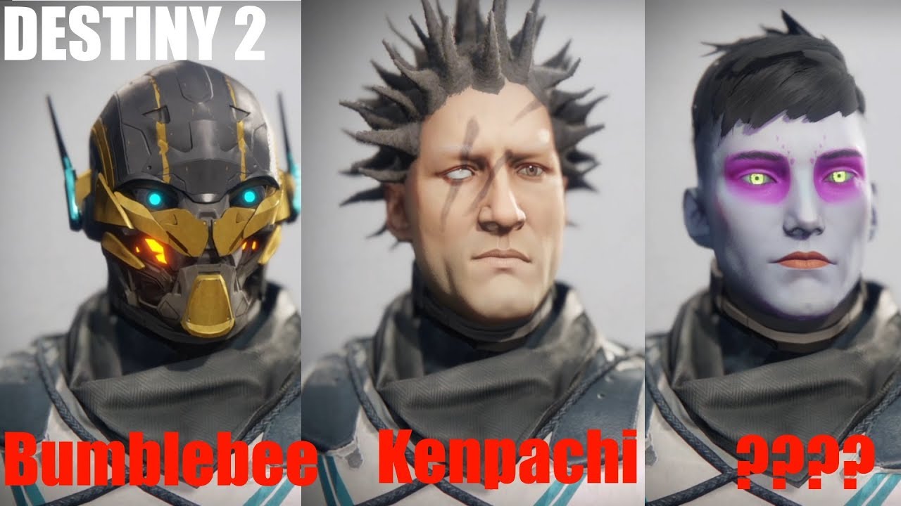 Destiny 2 - Character Creation Showcase (PS4 Pro)