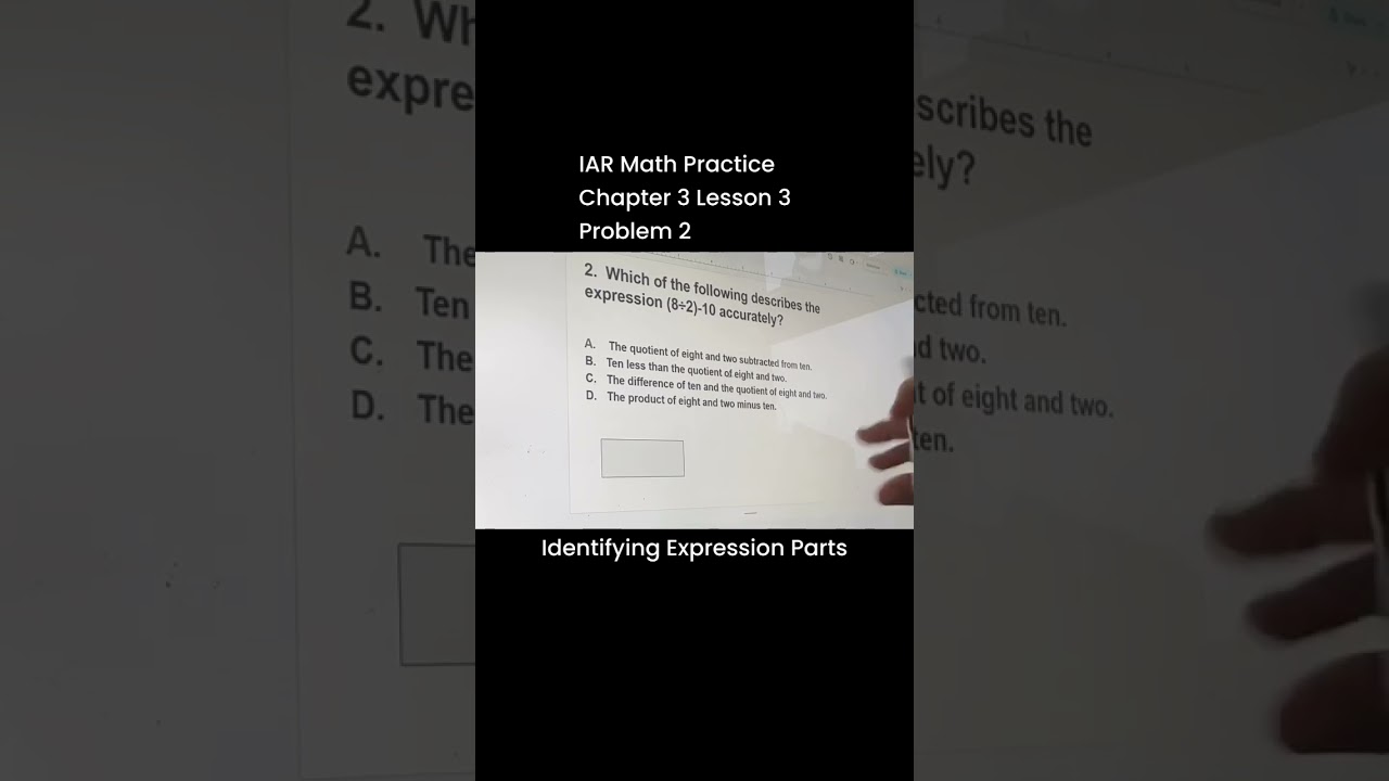 Identifying Expression Parts  Problem 2 #shortsfeed #mathtutor #mathteacher #mathcourse #mathlesson