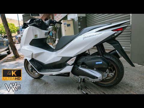 2025 PCX 160 ABS chính thức mở bán - Trắng Bóng / White - FULL SPECS WALKAROUND