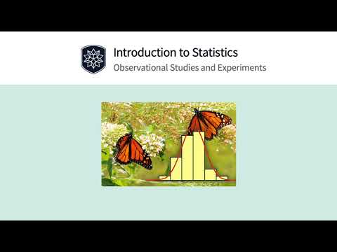 Introduction to Statistics: Observational Studies and Experiments