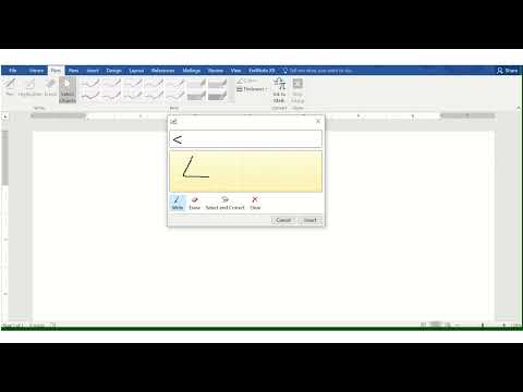 how to enable pen draw tab and how to draw in MS word how to use pen in ...