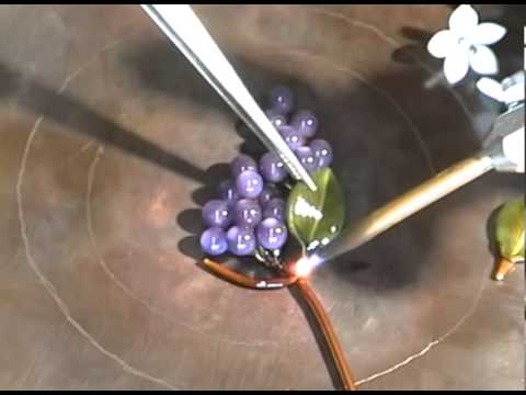 Beading Station 50Piece Mix 2tone Crackle Lampwork Glass Round ...