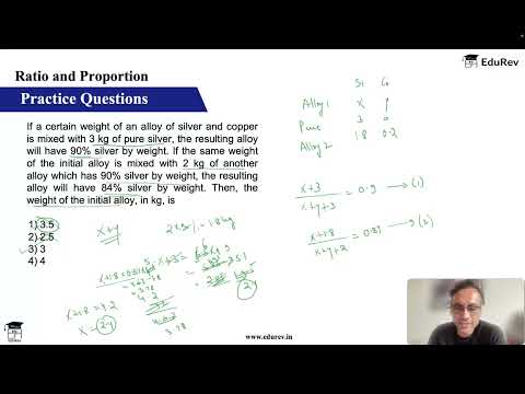 Ratio and Proportion: Tips and Tricks Video Lecture - Quantitative Aptitude (Quant) - CAT