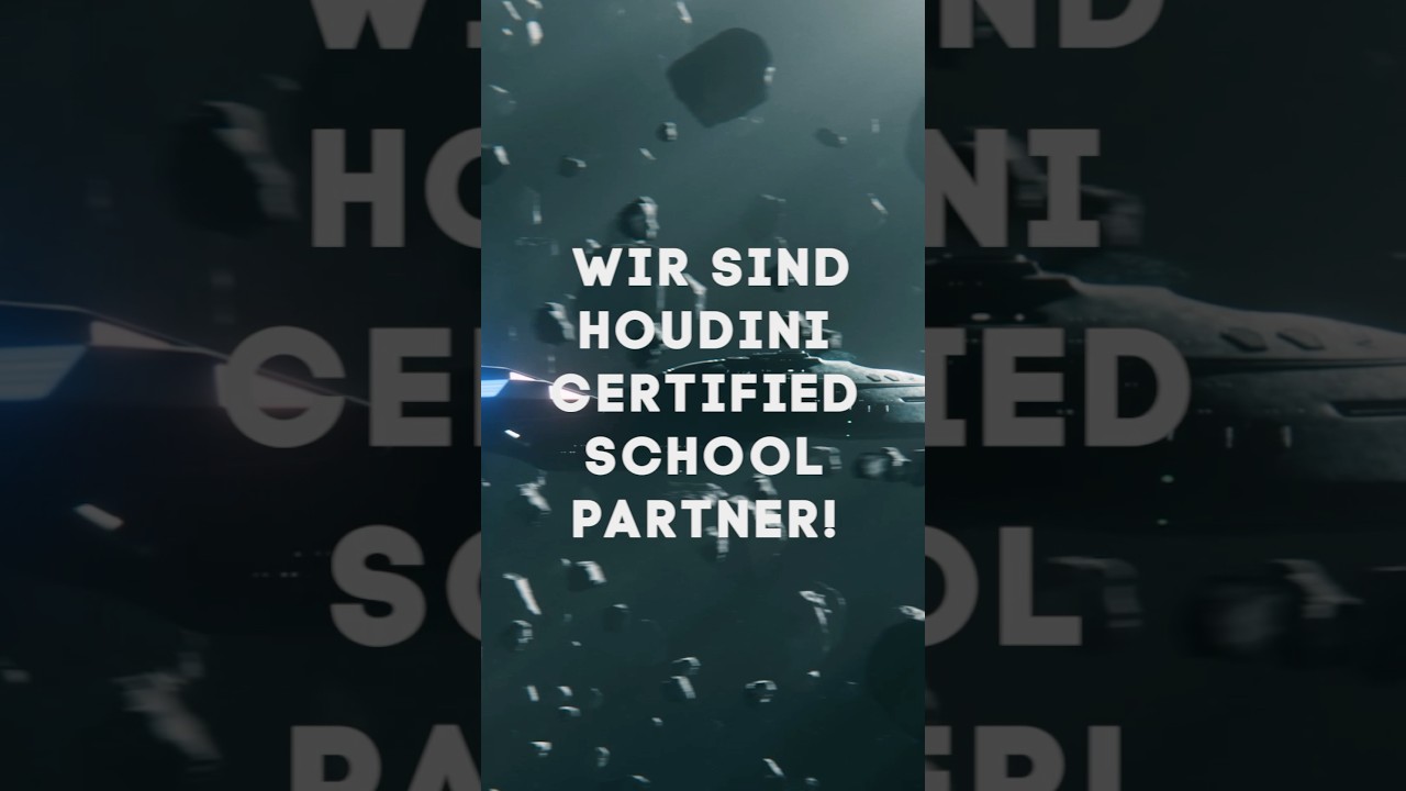 Wir sind Houdini Certified School Partner!