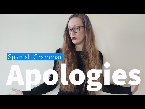APOLOGIES IN SPANISH: How to Decide When to Use Lo Siento, Disculparse, Perdón, or Con Permiso