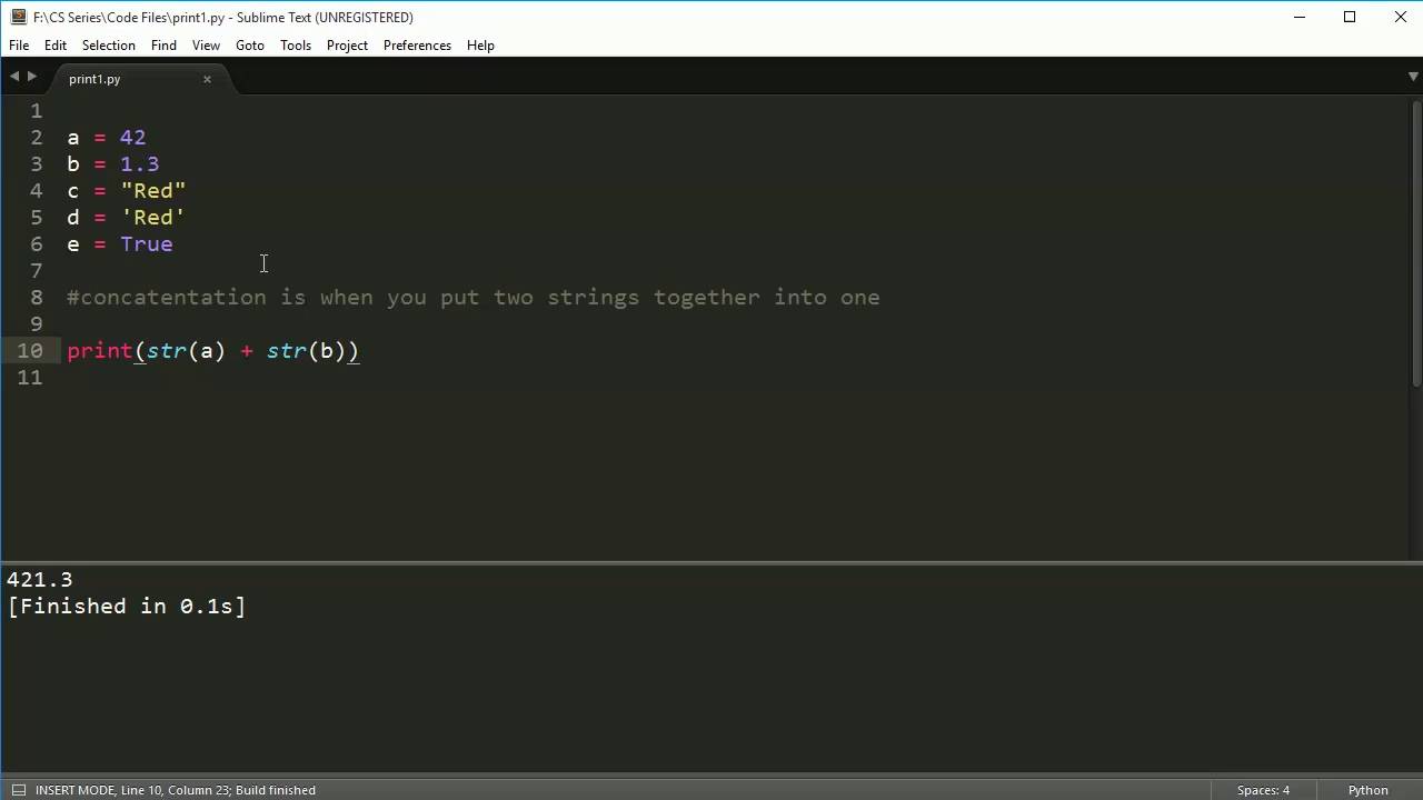 Python Programming Series (Input and Output 1): Print function