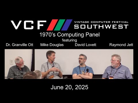 The 1970's Computing Panel