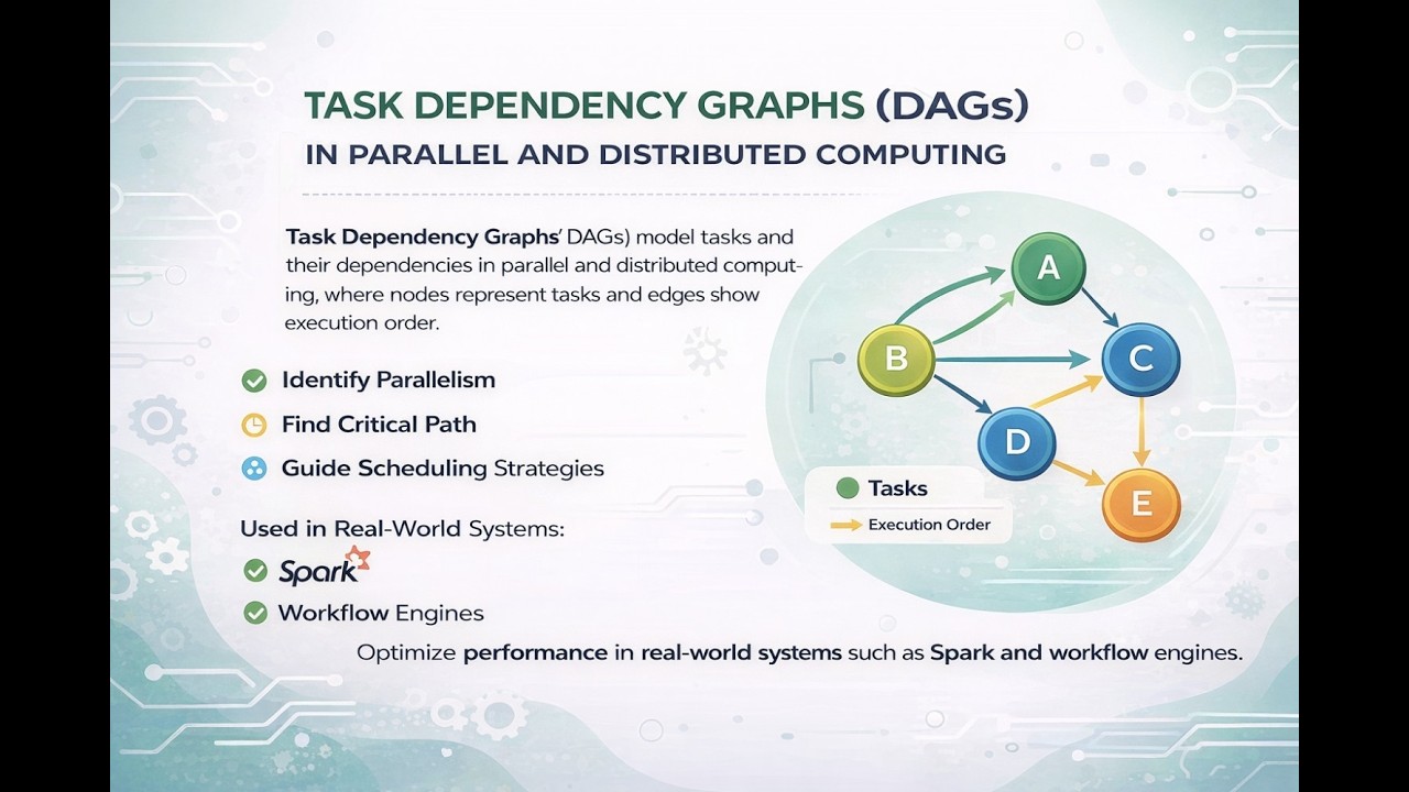 Task Dependency Graphs in Parallel Algorithm Design Principles and Programming