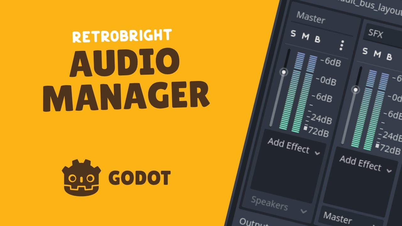 Easy & efficient global SFX in Godot 4