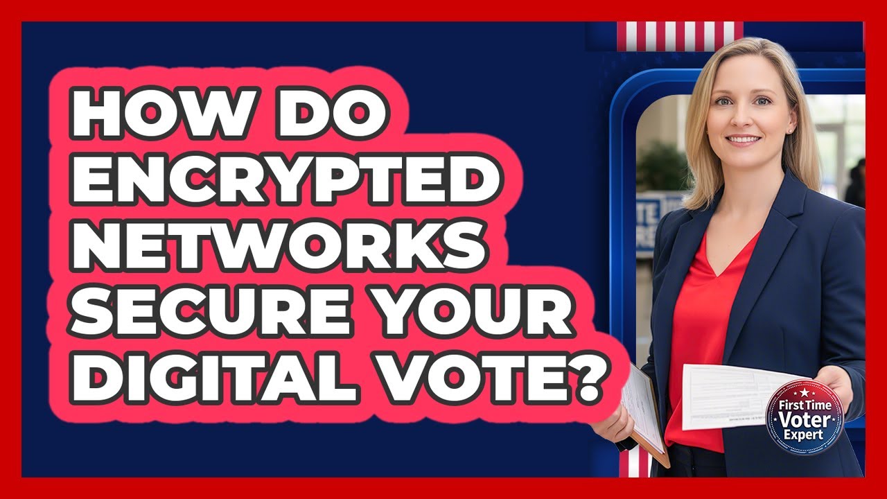 How Do Encrypted Networks Secure Your Digital Vote? - First Time Voter Expert