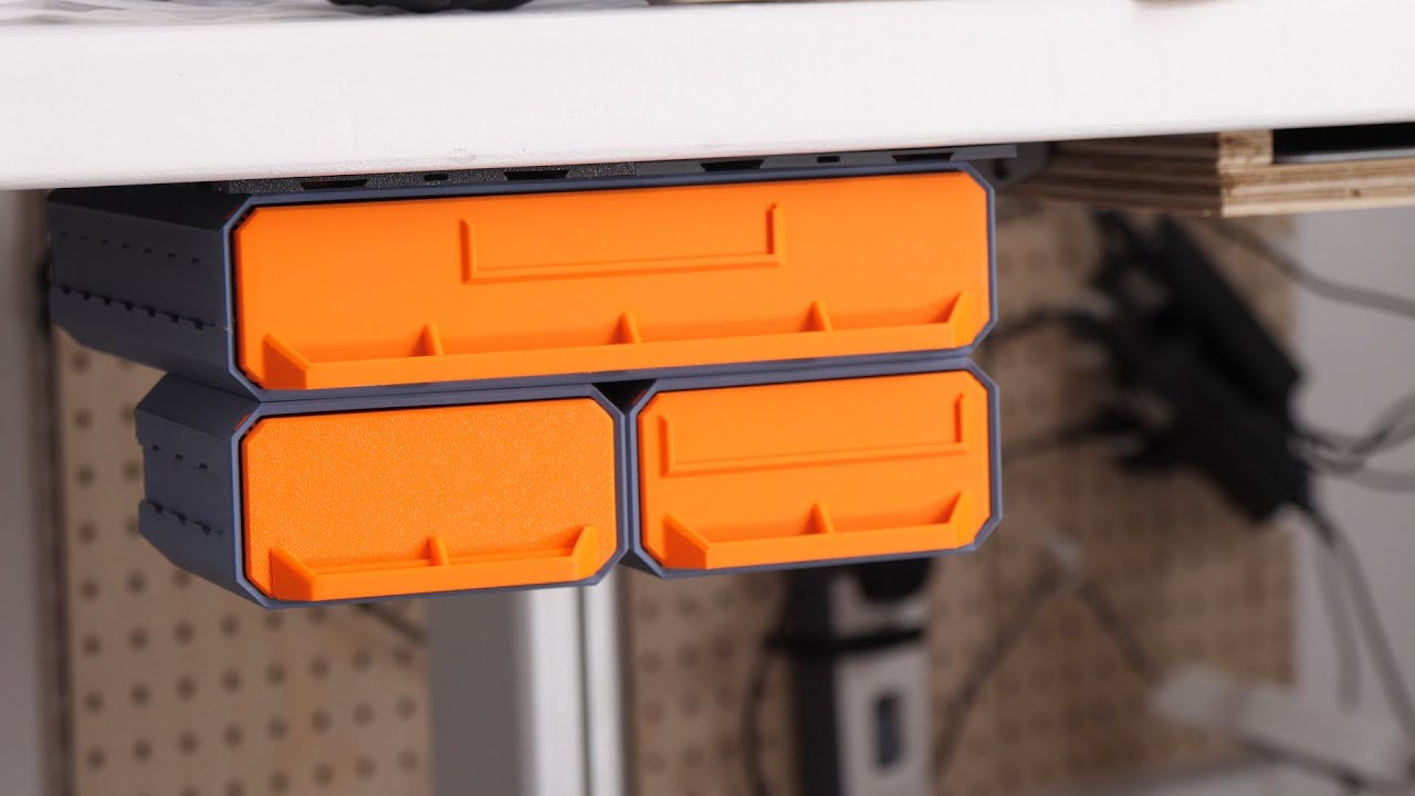 Under Desk Drawers #1 : Multiboard Pack Build