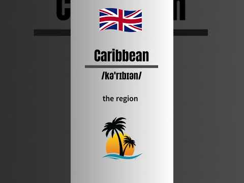 How to Pronounce Caribbean in English-British Accent #britishpronounciation #english