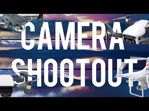 In-Depth DJI Mavic Air Camera side by side comparison Shootout! VS Phantom 4 Pro, Mavic Pro, Spark