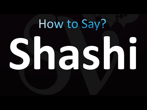 How to Pronounce Shashi (CORRECTLY!)