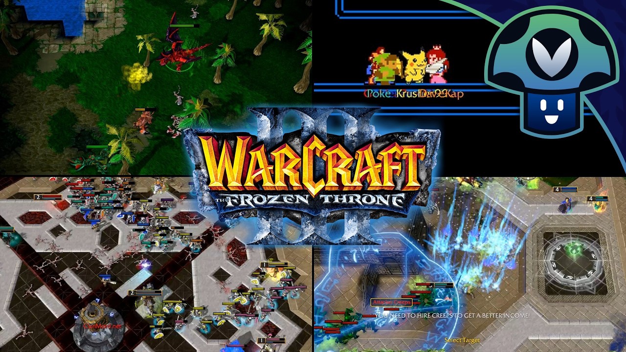 Vinny, Jerma, Pokelawls & Ster - Warcraft III Custom Maps