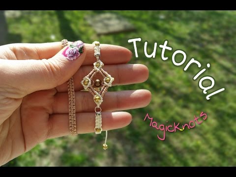 Macrame Bracelet DIY Square Knot